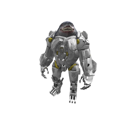 Shark Mech - White - (Rthro)