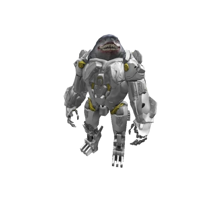 Shark Mech - White - (Rthro) - Roblox