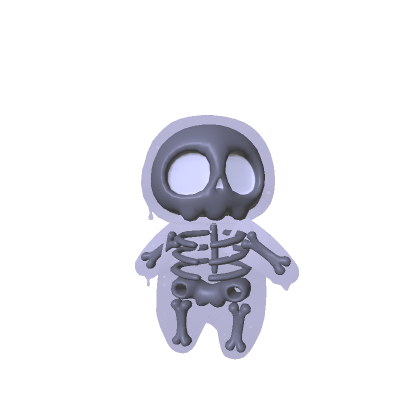 Mini Slime Skeleton Plushie (RECOLORABLE)