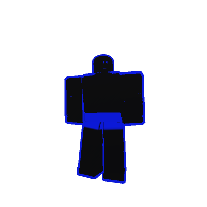 Blocky R6 Blue Aura