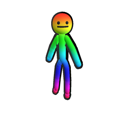 Rainbow Stickman - Roblox