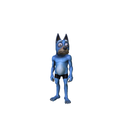 Cursed Bluey