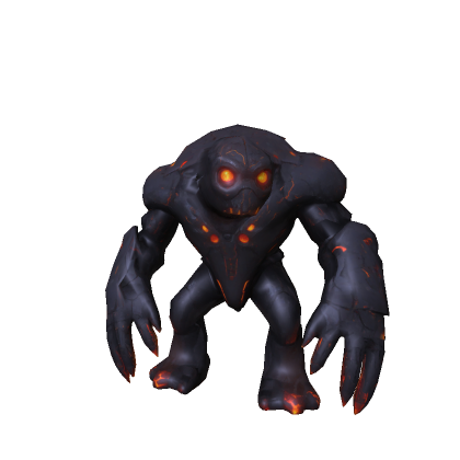 Glowing Red Golem