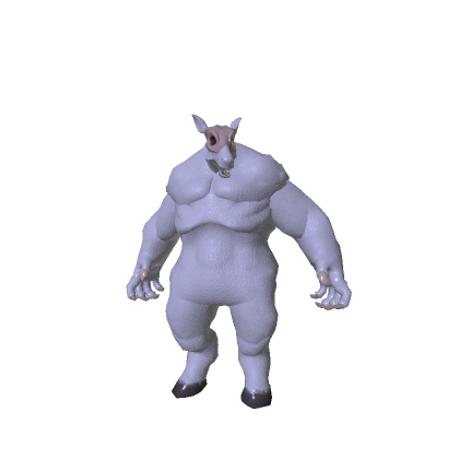 Buff Beast | Colorable