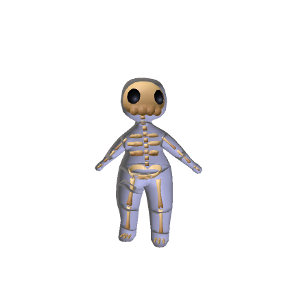 Jelly Bone Slime Skeleton