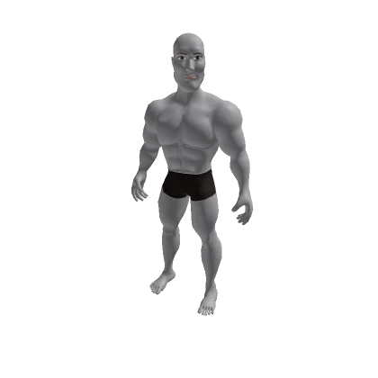Giga Chad alpha male body - Roblox