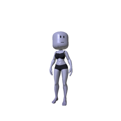 Chibi Woman Body - Custom Color