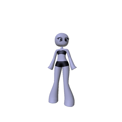 Y2K Doll Chibi v3 (recolorable)