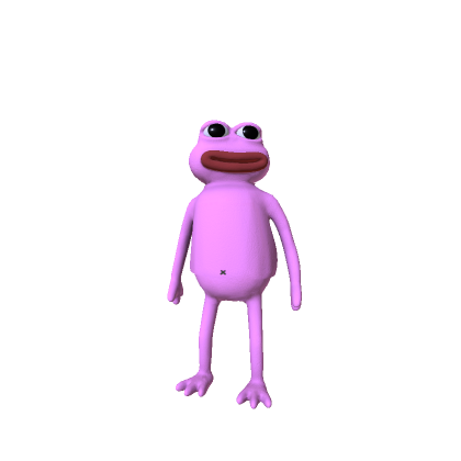 Katak Meme Merah Muda