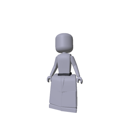 Woman Slim Blocky