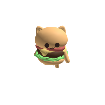 Gato mini hamburguesa lindo - Roblox