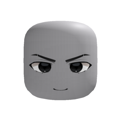 confident smile expression (recolorable)