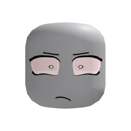Crazy Angry Staring Face