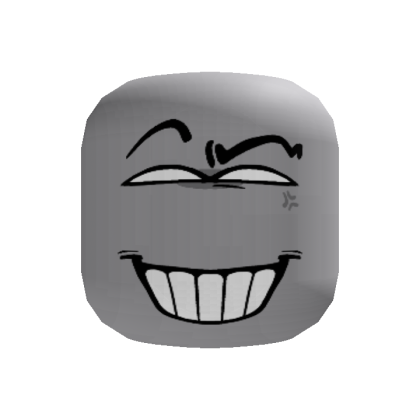 Angry Big Evil Grin Face