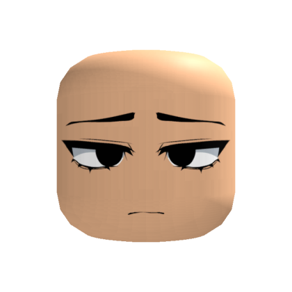 Sad Boy Face - Light