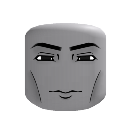 [Animated] Mog Man Stare Face w/ Follow Black Eyes