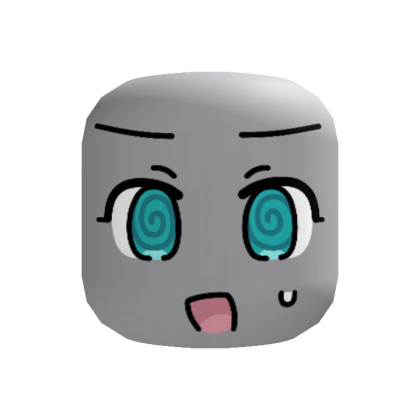 Melodic Hatsune Miku Dizzy Face (Recolorable)