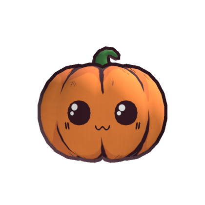 Cute Pumpkin Dynamic Head