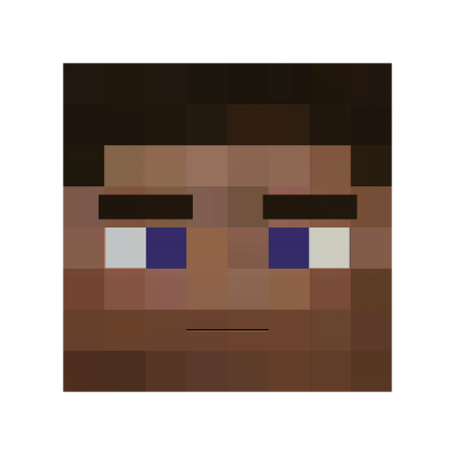 (3D Animierter) Steve Minecraft Dynamischer Kopf