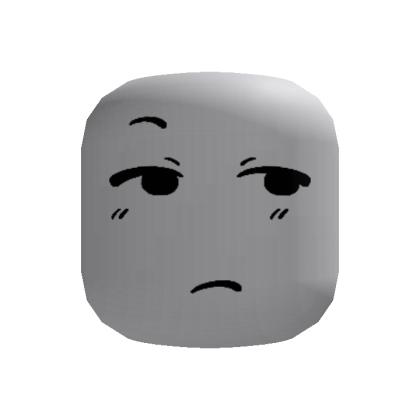 Uninterested Neutral Whatever Face (Recolorable)