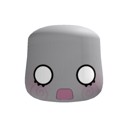 Cute shocked derpy blush swirls face