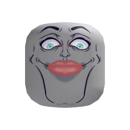 Mog Stare Meme Face (Recolorable)