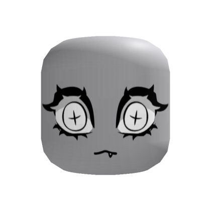 Cross Pupil Female Head