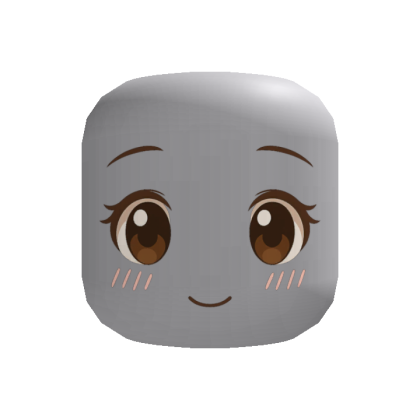 Sweet Blush Smile Anime Face