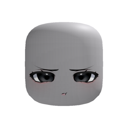 cute angry mad chibi expression (recolorable)