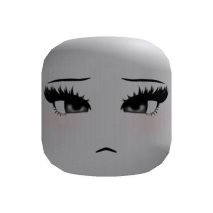 Cute Pouting Girl (Ash Gray)