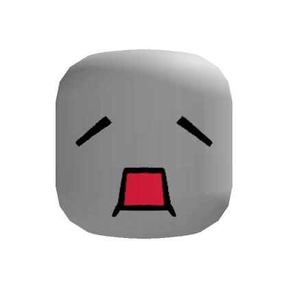 Complaining Sighing ASCII Cat Face (Recolorable)