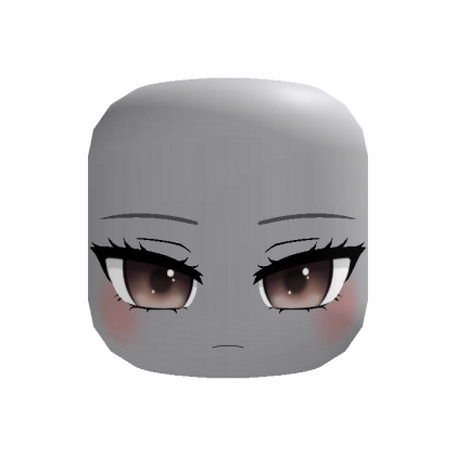 Animated Blush Calm Face(Brown)