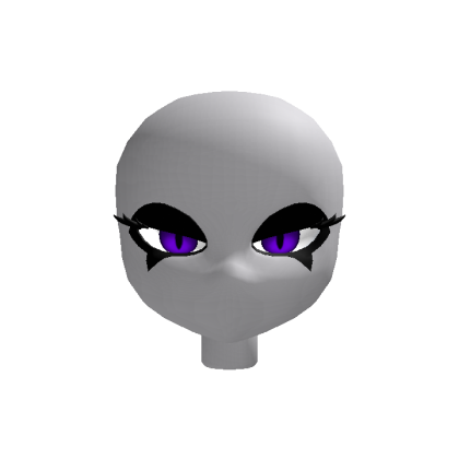 Emo Cat Eye Chibi - Purple