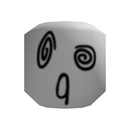 simple low quality dizzy face