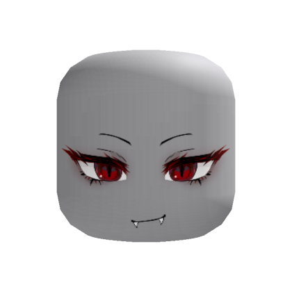 Cute Chibi Vampire Fang Face