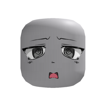 Scared Anime Face