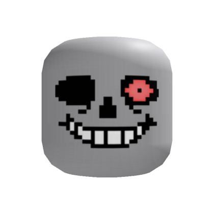 Sans Undertale Glowing Eye Red