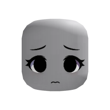 Confuse Anime Cute Girl - Face