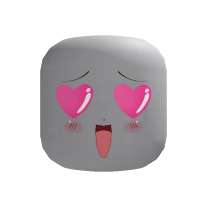 Anime Kawaii Blushing Heart Eyes Face
