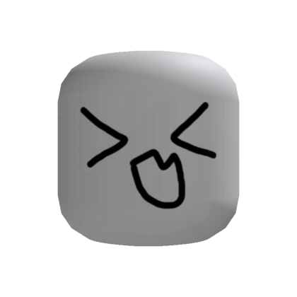 Cute Silly Happy Cat Chibi Face