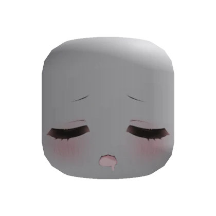 sleepy angel chibi drooling face
