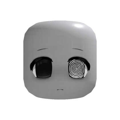 hypnotized emotionless anime chibi moe face