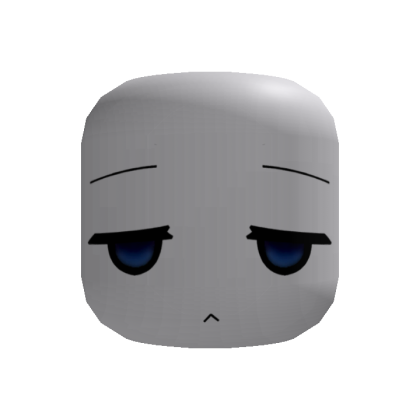 Sleepy Tired Chibi Anime Face