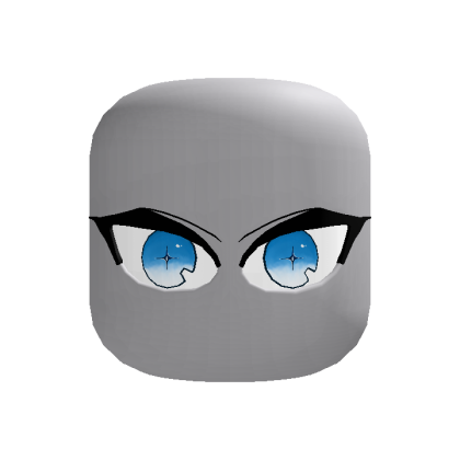 Ojos de Anime Serios {Blue}