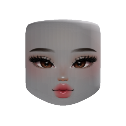 Visage de maquillage Preppy mignon et tendance (personnalisable)