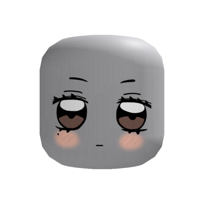 Brown-Eyed Blush Chibi