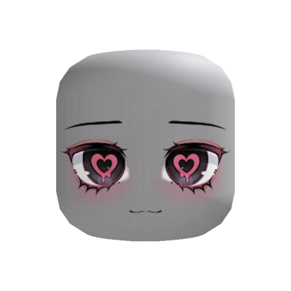Cute Heart Drip Pink Anime Gaze Valentines Day