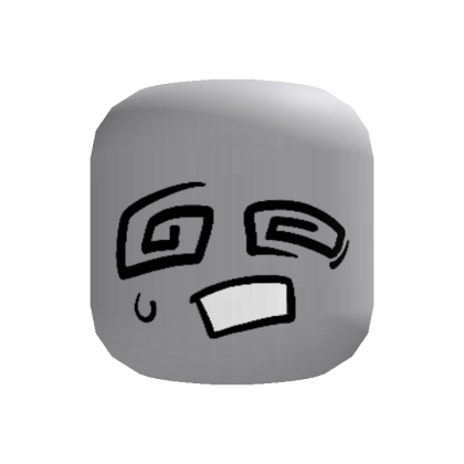 Silly Dizzy Guy Face (Recolorable)
