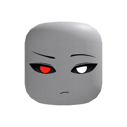 Void Red and White Serious Anime Face
