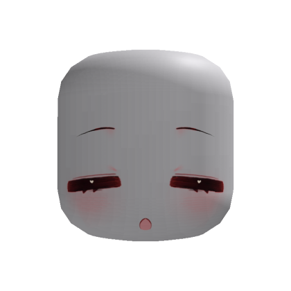Kawaii Chibi Sleepy Anime Girl Face